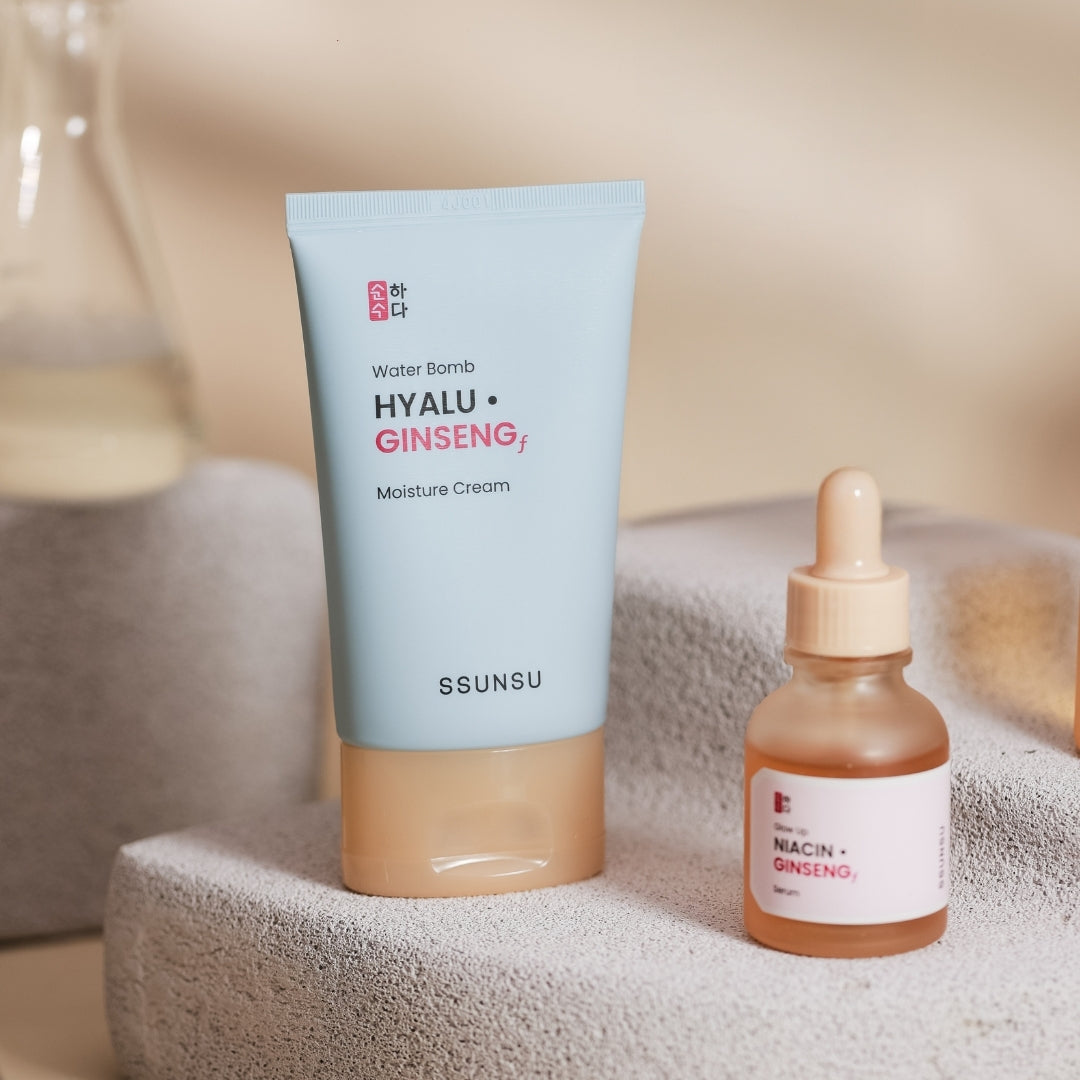 The Hydration Lock Set | Hydrating Face Cream & Ginseng Serum – SSUNSU